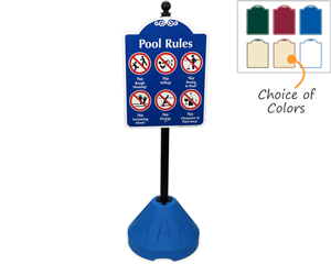 Decorative Pool Signs - Best Prices from MyPoolSigns