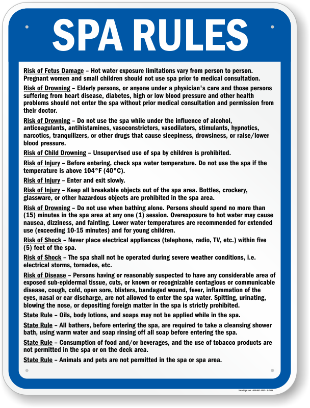 Spa Rules And Regulations For Employees At Bobby Gibson Blog Spa Rules And Regulations For Employees At Bobby Gibson Blog