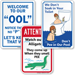 No Running , No Pushing, No Roughhousing Signs – Save 10% on Pool ...