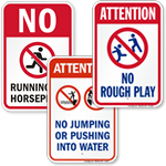 Swimming Pool Signs - Free Shipping On All Orders