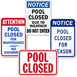 Design and Print Free Pool Signs