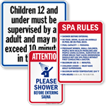 Design and Print Free Pool Signs