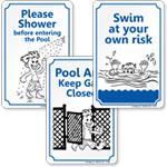 Pool Closed For Maintenance Signs – Save 10% Now