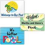 Design and Print Free Pool Signs